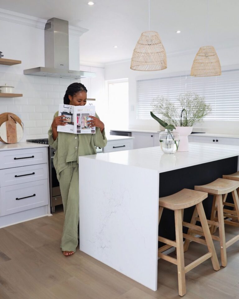 At home with Mpoomy Ledwaba | Caesarstone EMEA